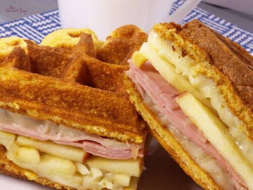 Waffle Sandwich | Homemade & Yummy