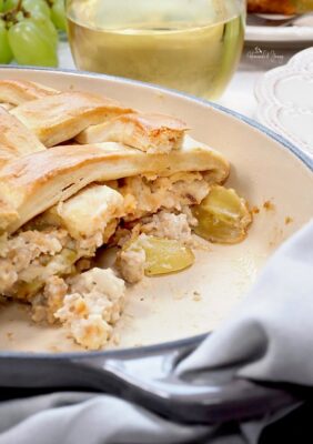 Ground Turkey Meat Pie (Turkey Veronique) | Homemade & Yummy