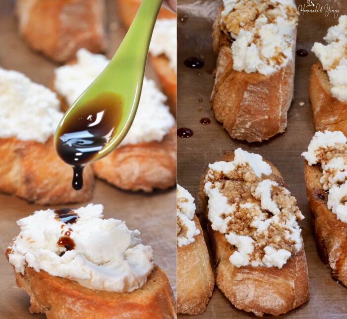 Easy Crostini Appetizers With Simple Toppings | Homemade & Yummy