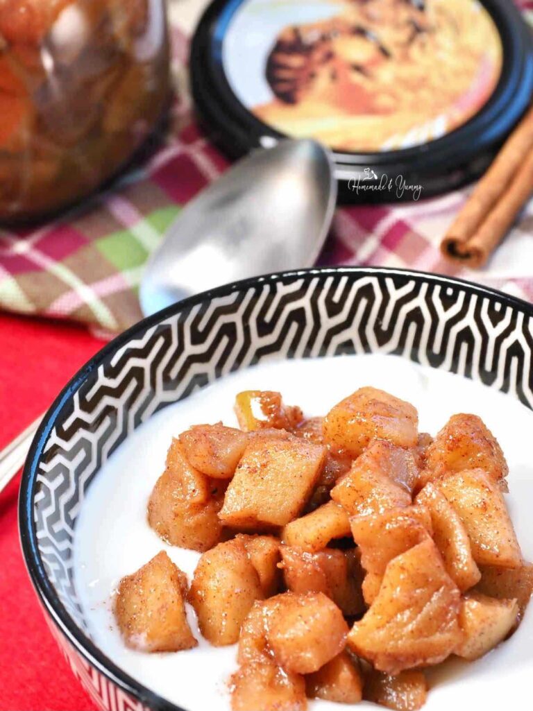 Spiced Apple Compote | Homemade & Yummy
