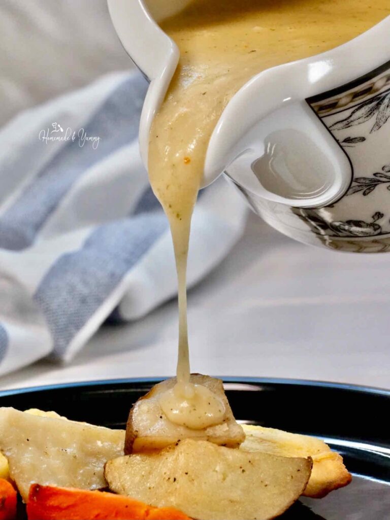 Easy Gravy Recipe Without Drippings | Homemade & Yummy