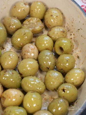 Herb Roasted Olives | Homemade & Yummy