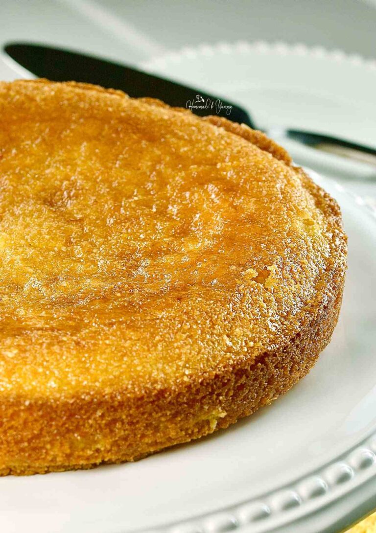 Easy Lemon Polenta Cake | Homemade & Yummy