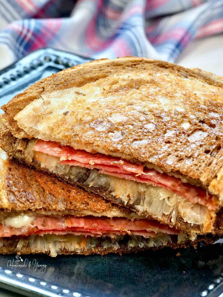 Reuben Style Sandwich | Homemade & Yummy