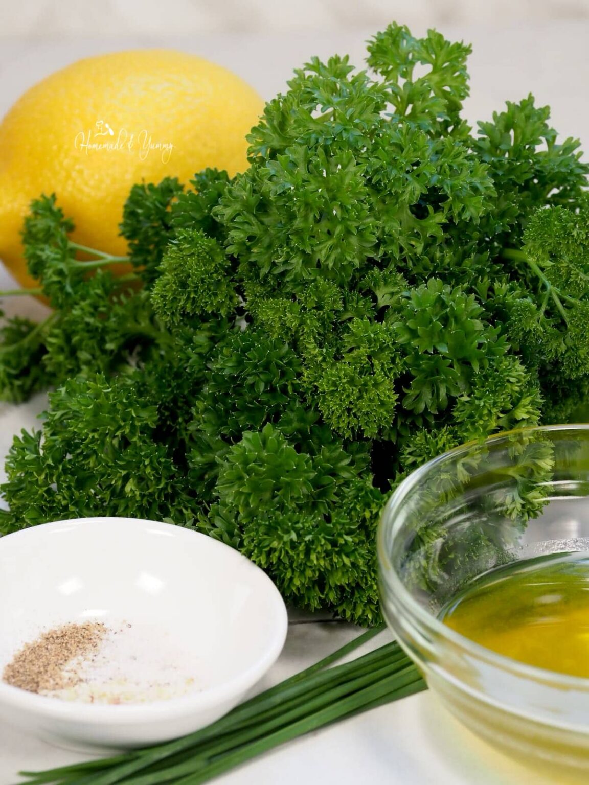 Green Parsley Sauce | Homemade & Yummy