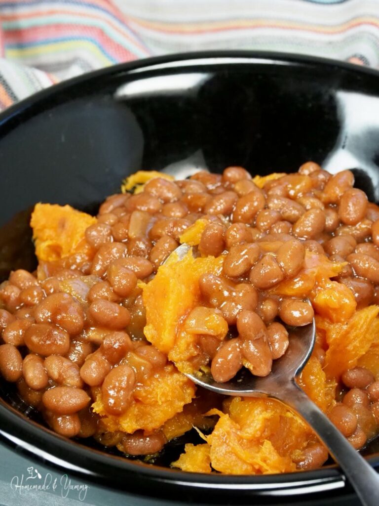 Canned Baked Beans And Sweet Potatoes | Homemade & Yummy